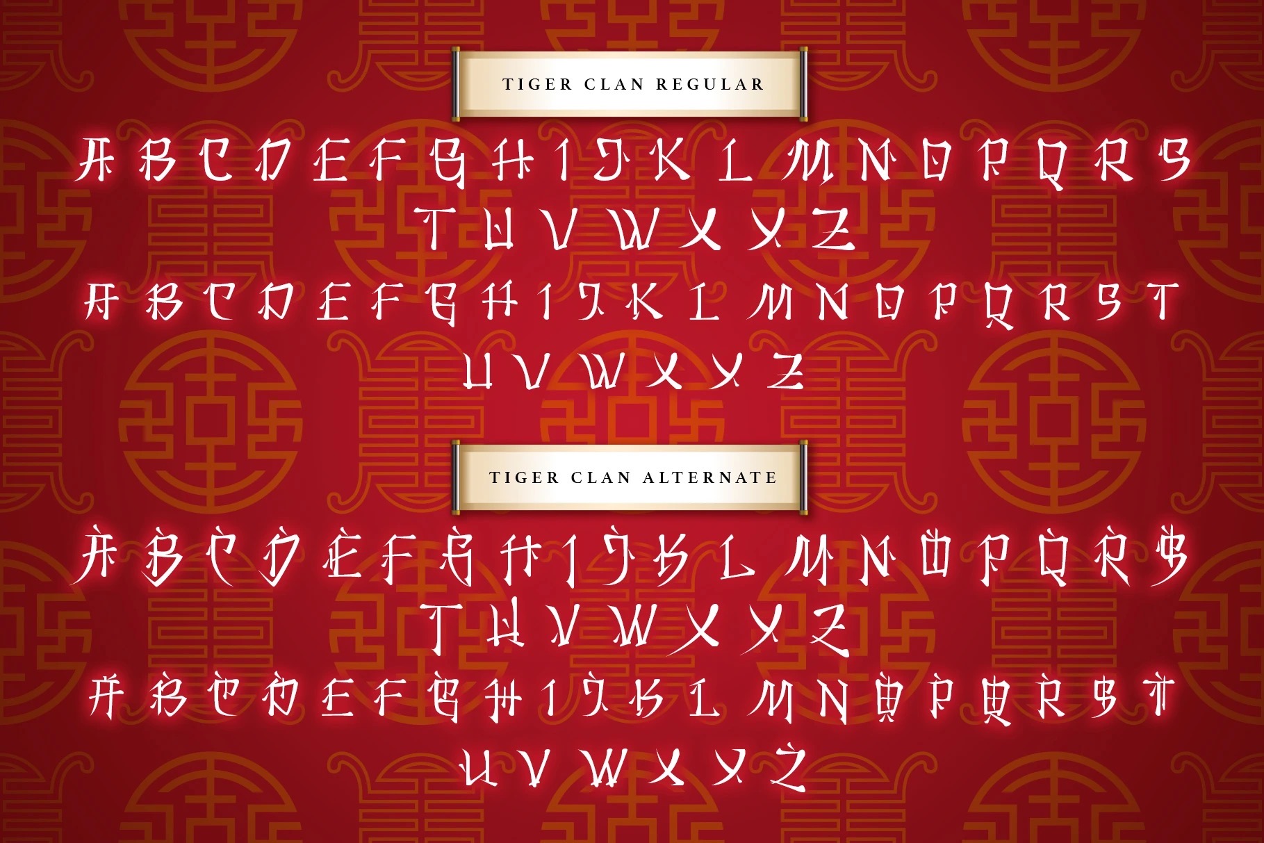 Tiger Clan, Fonts | GraphicRiver