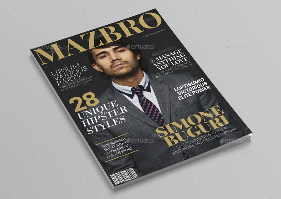 3 Magazine Covers, Print Templates | GraphicRiver