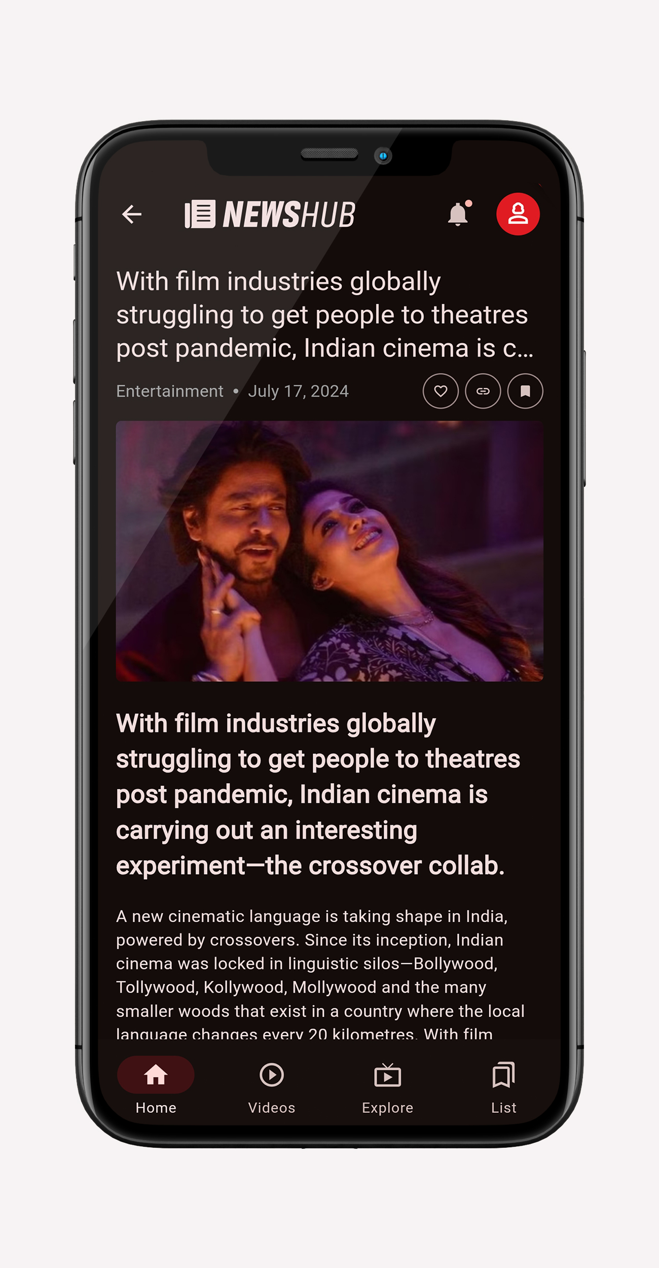 NewsHub : Flutter News App Template for Wordpress by peanutsquarellp