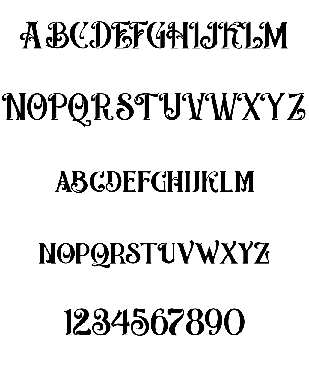 The Victorian Elders, Fonts | GraphicRiver