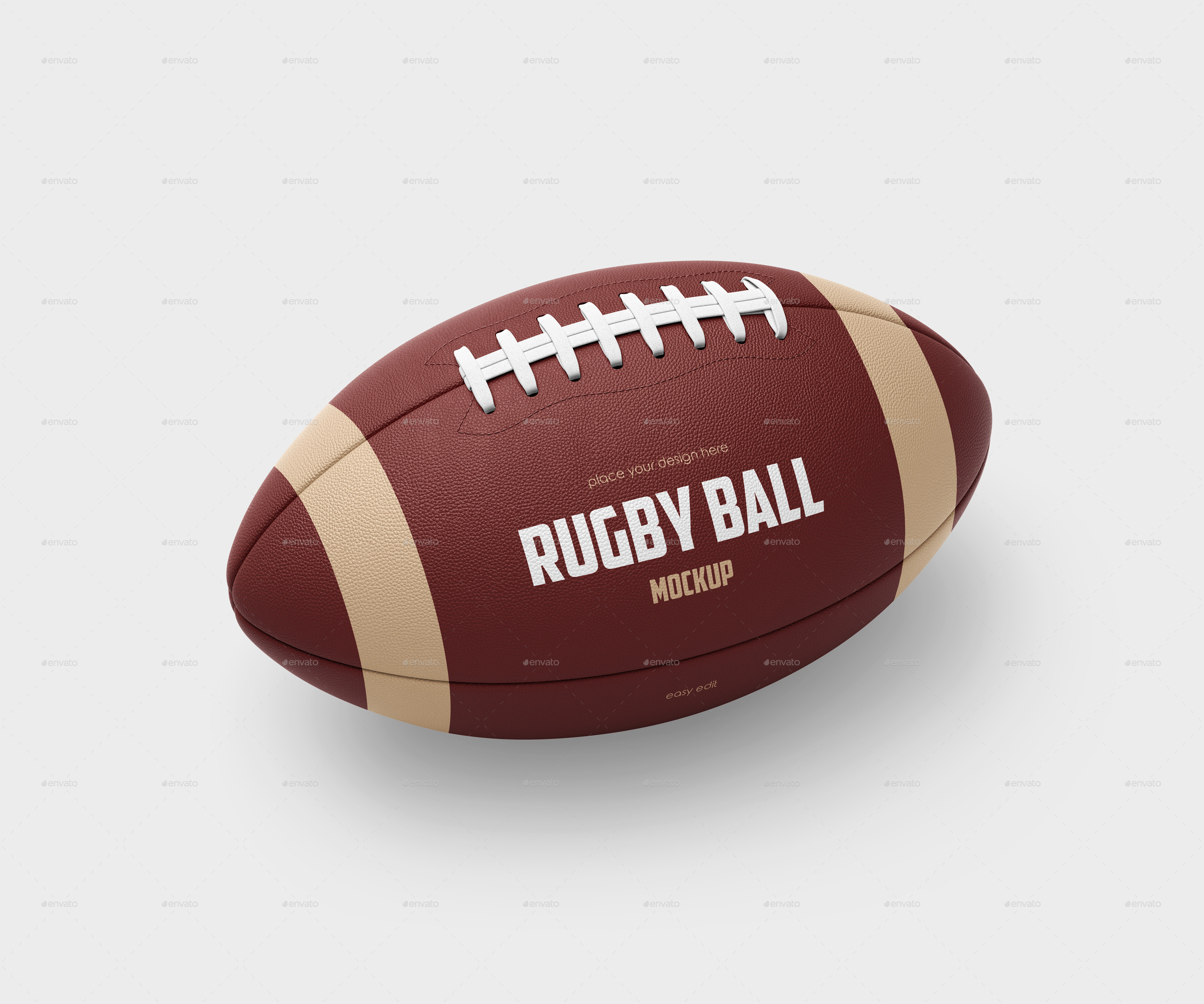 Rugby Ball Mockup Set, Graphics | GraphicRiver