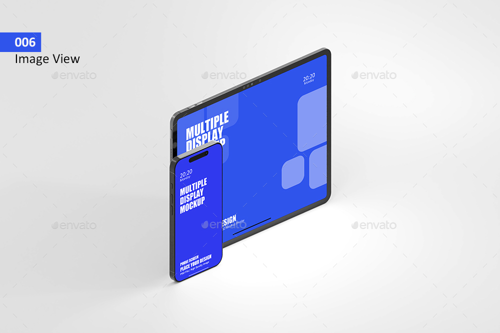 Multiple Tablet and Phone Mockup, Graphics | GraphicRiver