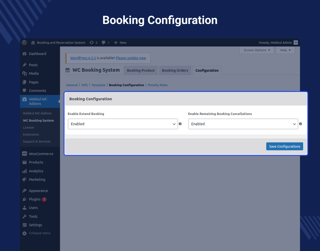 Booking And Reservation Plugin For Woocommerce By Webkul Codecanyon