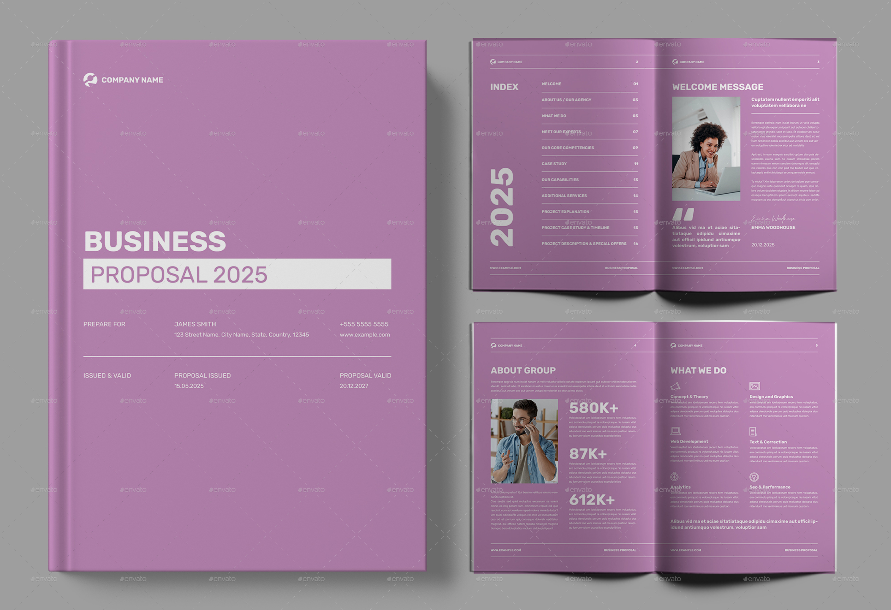 Business Proposal Template, Print Templates | GraphicRiver
