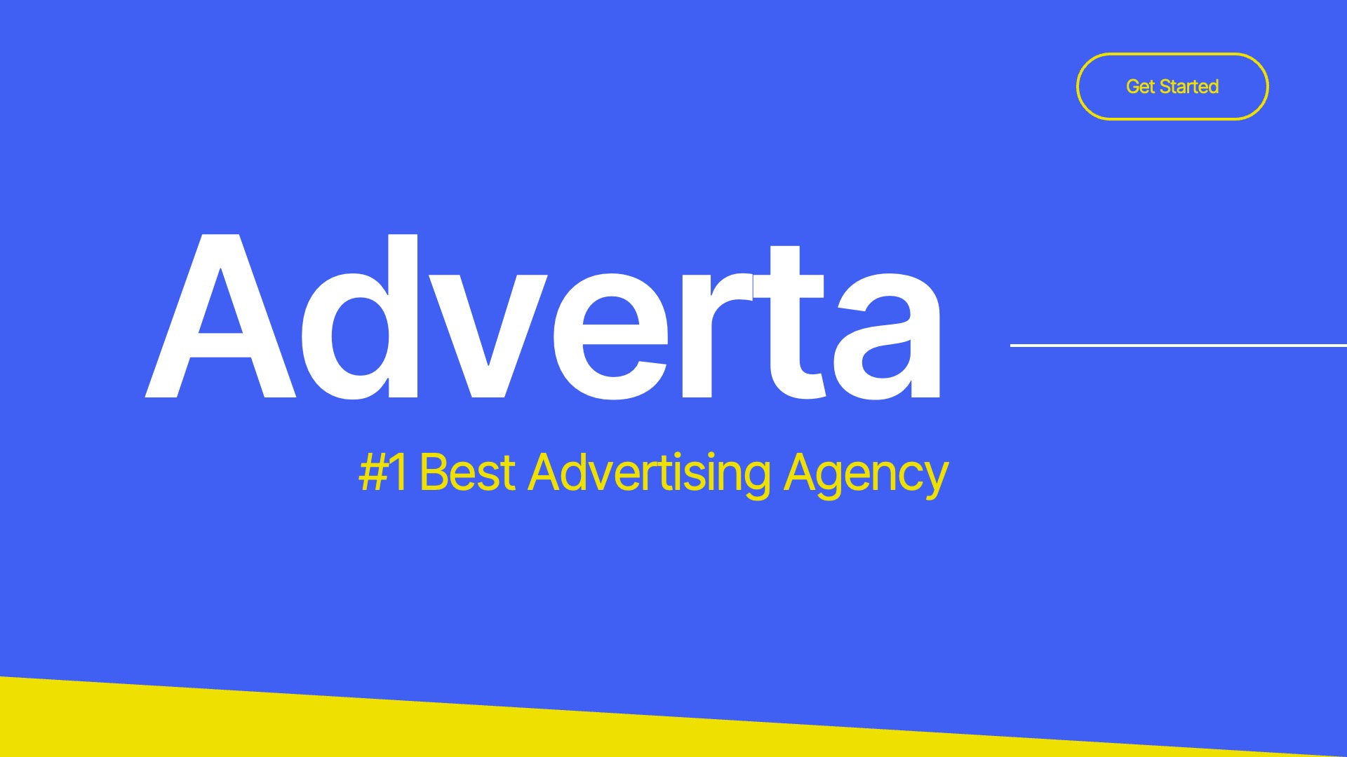 Adverta - Advertising Agency Keynote Template, Presentation Templates