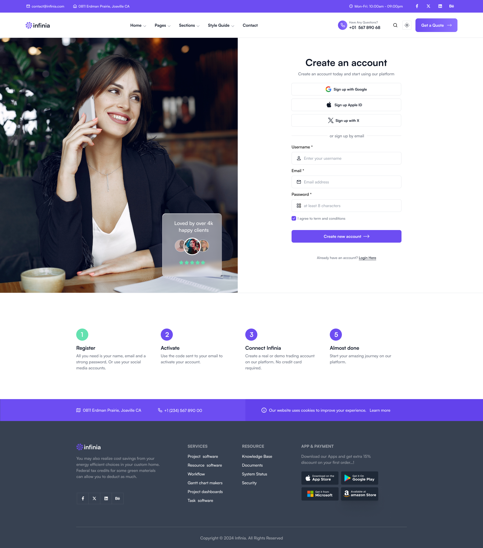 Infinia - Multipurpose Business Consulting Figma Template by alithemes