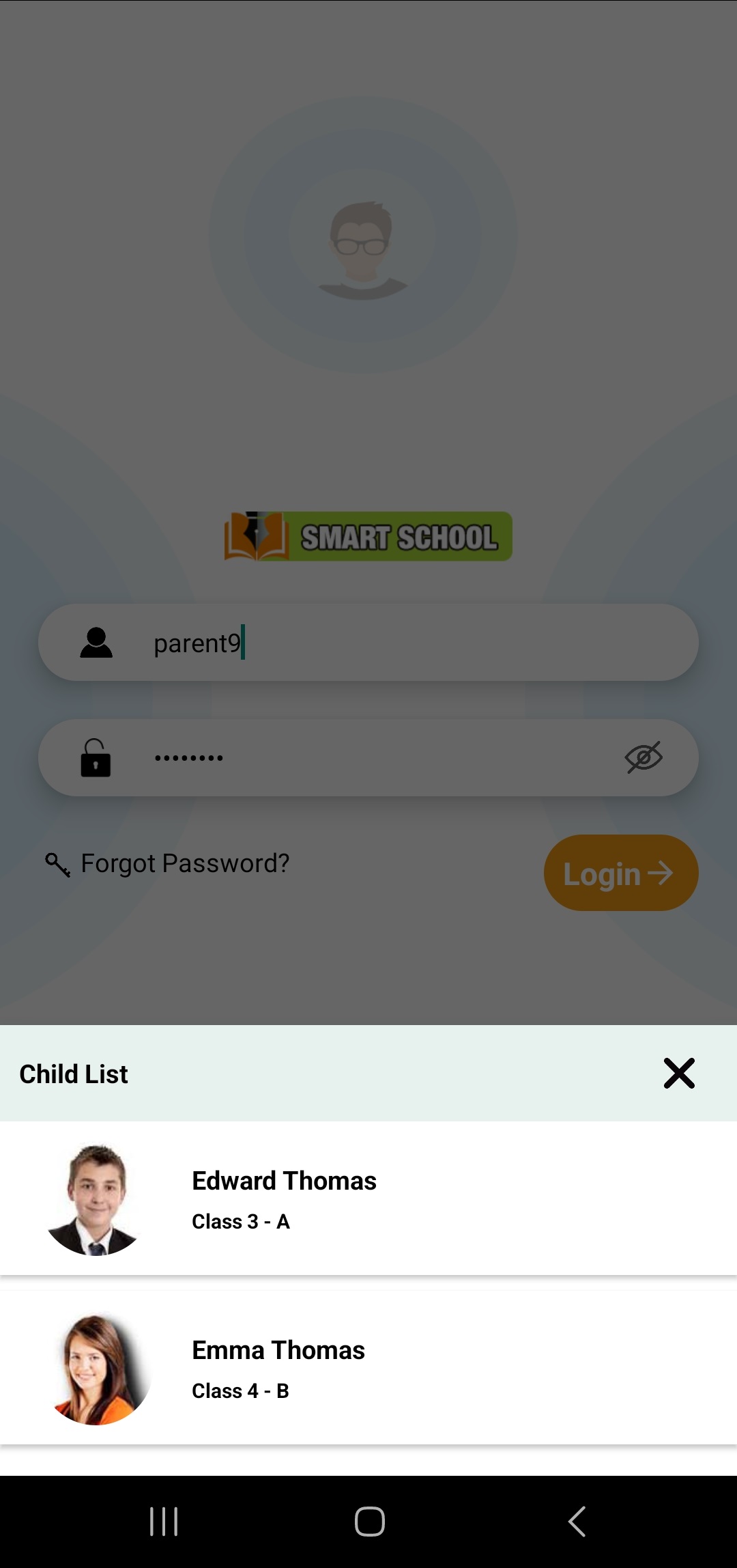Smart School Android App - Mobile Application for Smart School by QDOCS