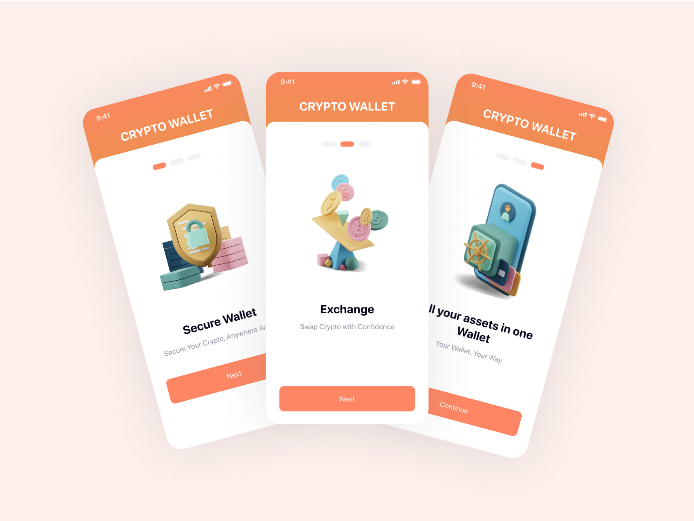 Ultimate Crypto and NFT Wallet Solution: Fully Functional Mobile App ...