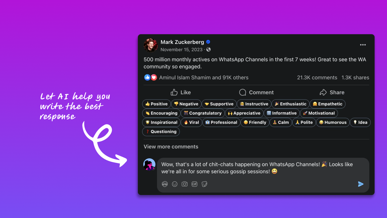 Replier - AI-Powered Social Media Comment Replier by mmikhan | CodeCanyon
