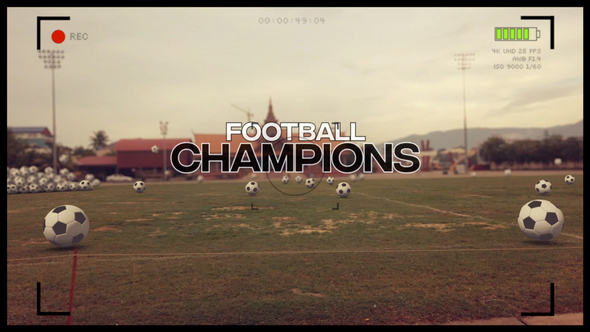 Football Champions, After Effects Project Files | VideoHive