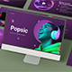 Popsic - Music Event PowerPoint Template, Presentation Templates ...