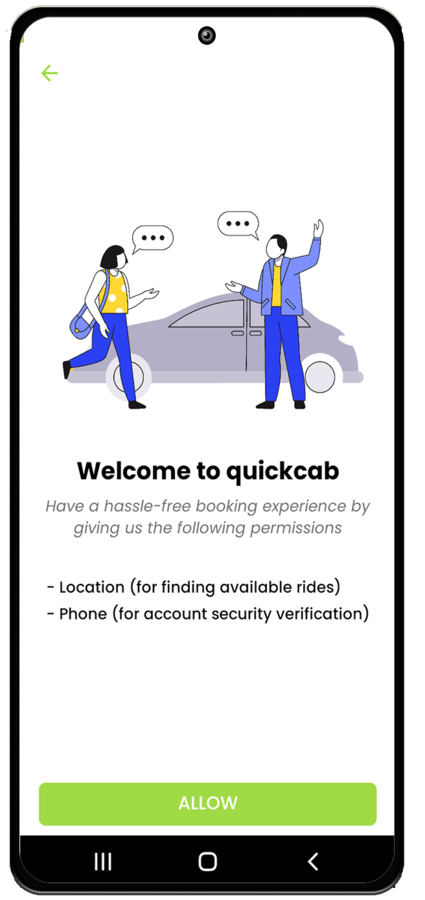 QuickCab - Ola Clone | Car Rental l Hire Taxi Online | Cab Booking iOS/Android App Template by ...