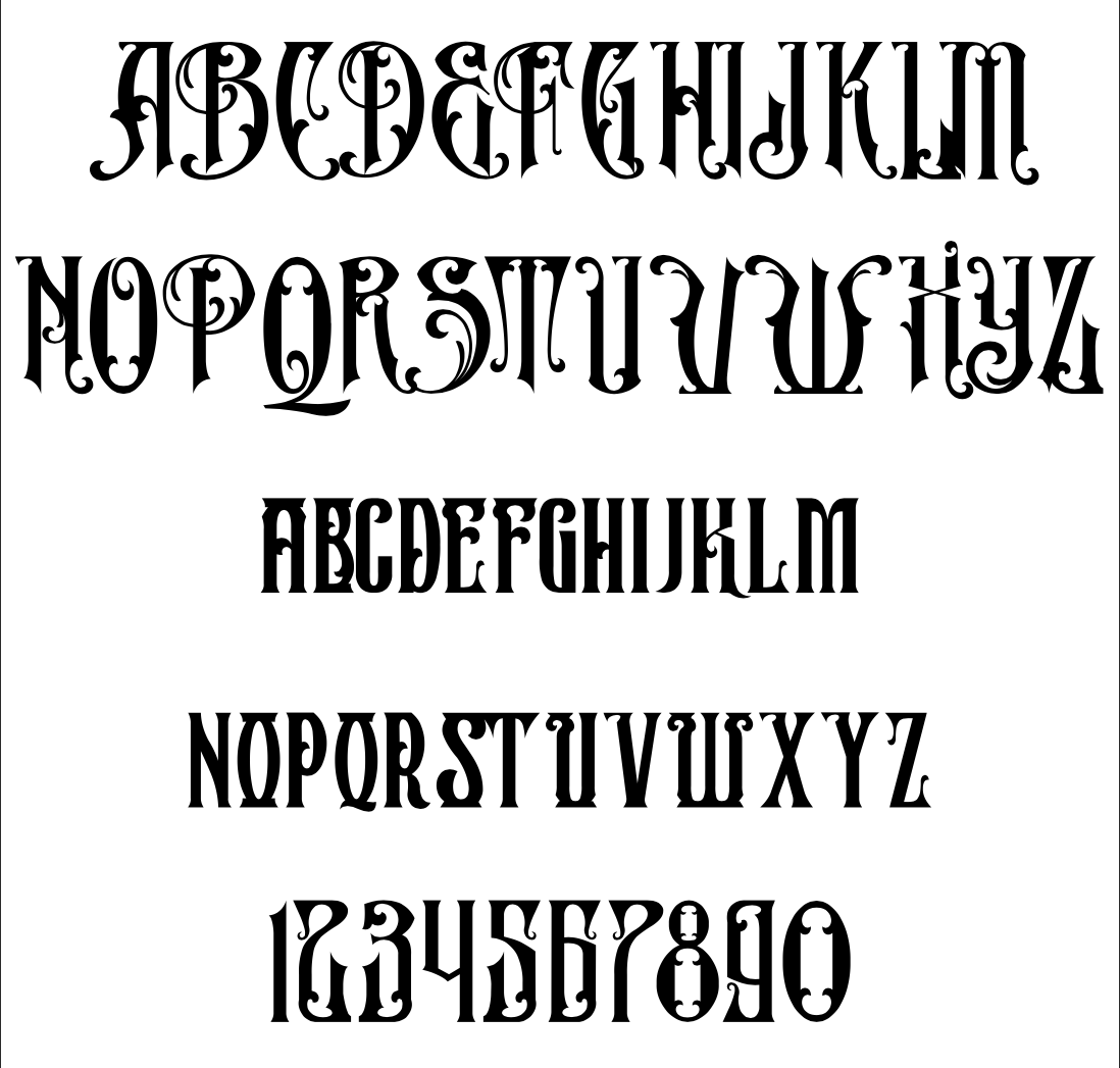 Victorian Heritage, Fonts | GraphicRiver