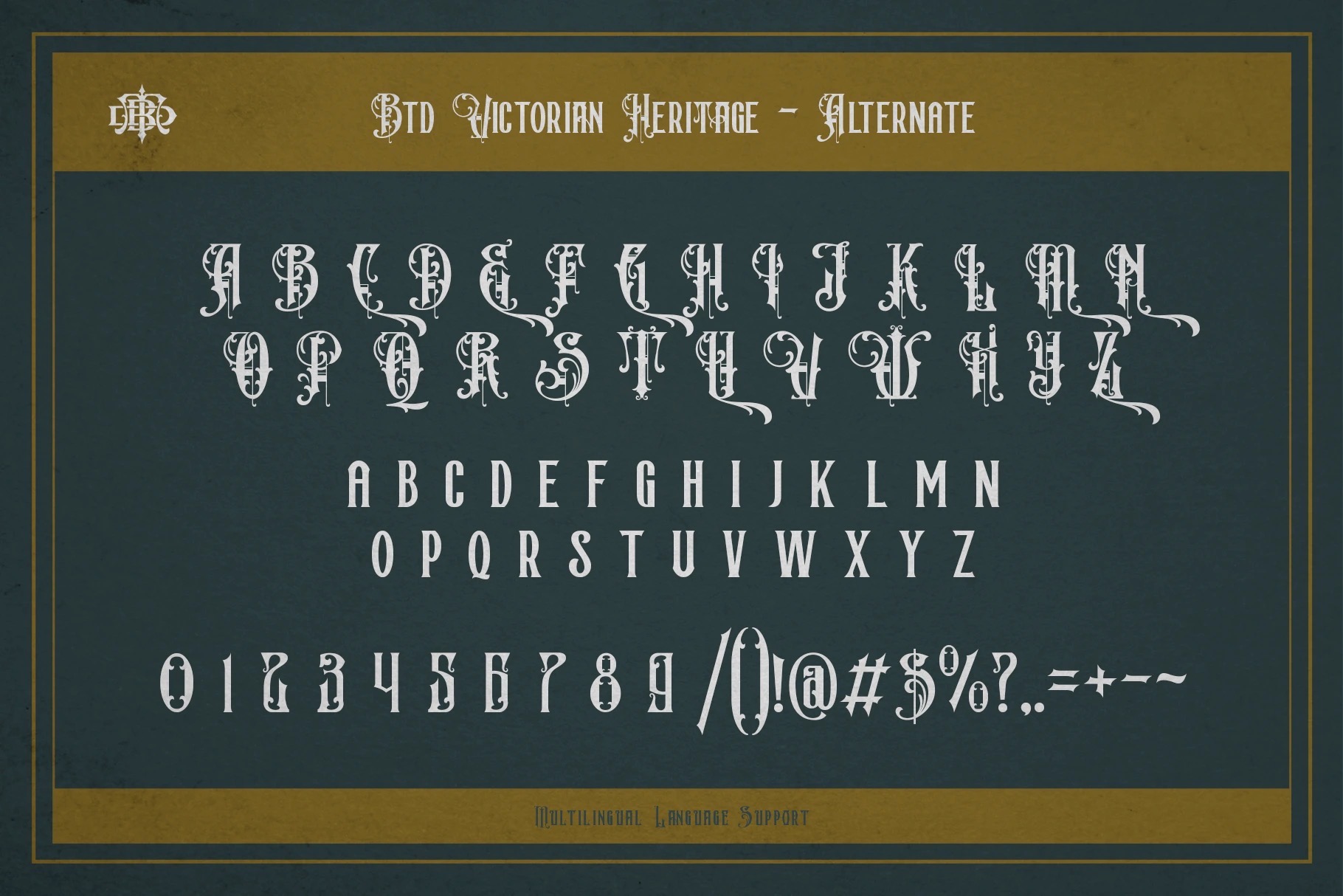 Victorian Heritage, Fonts | GraphicRiver