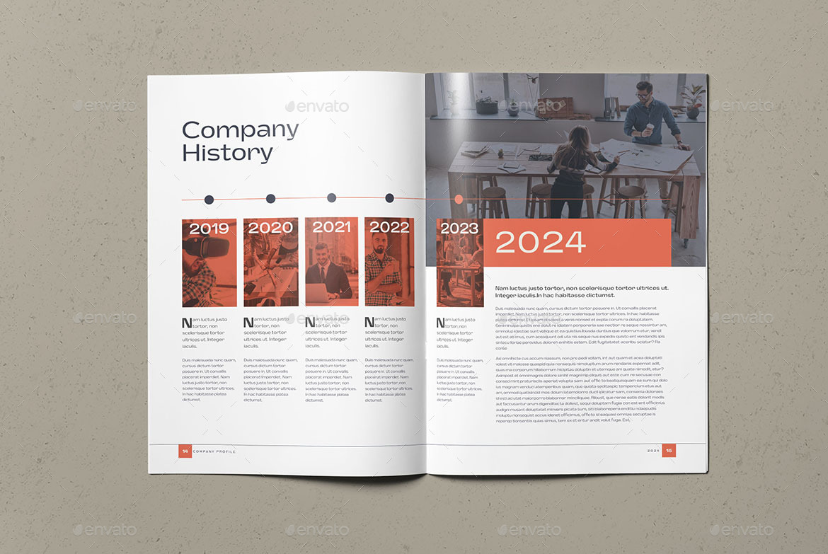 Company Profile 2024, Print Templates | GraphicRiver