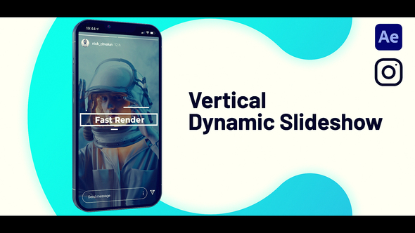 Slideshow Dynamic Vertical, After Effects Project Files | VideoHive