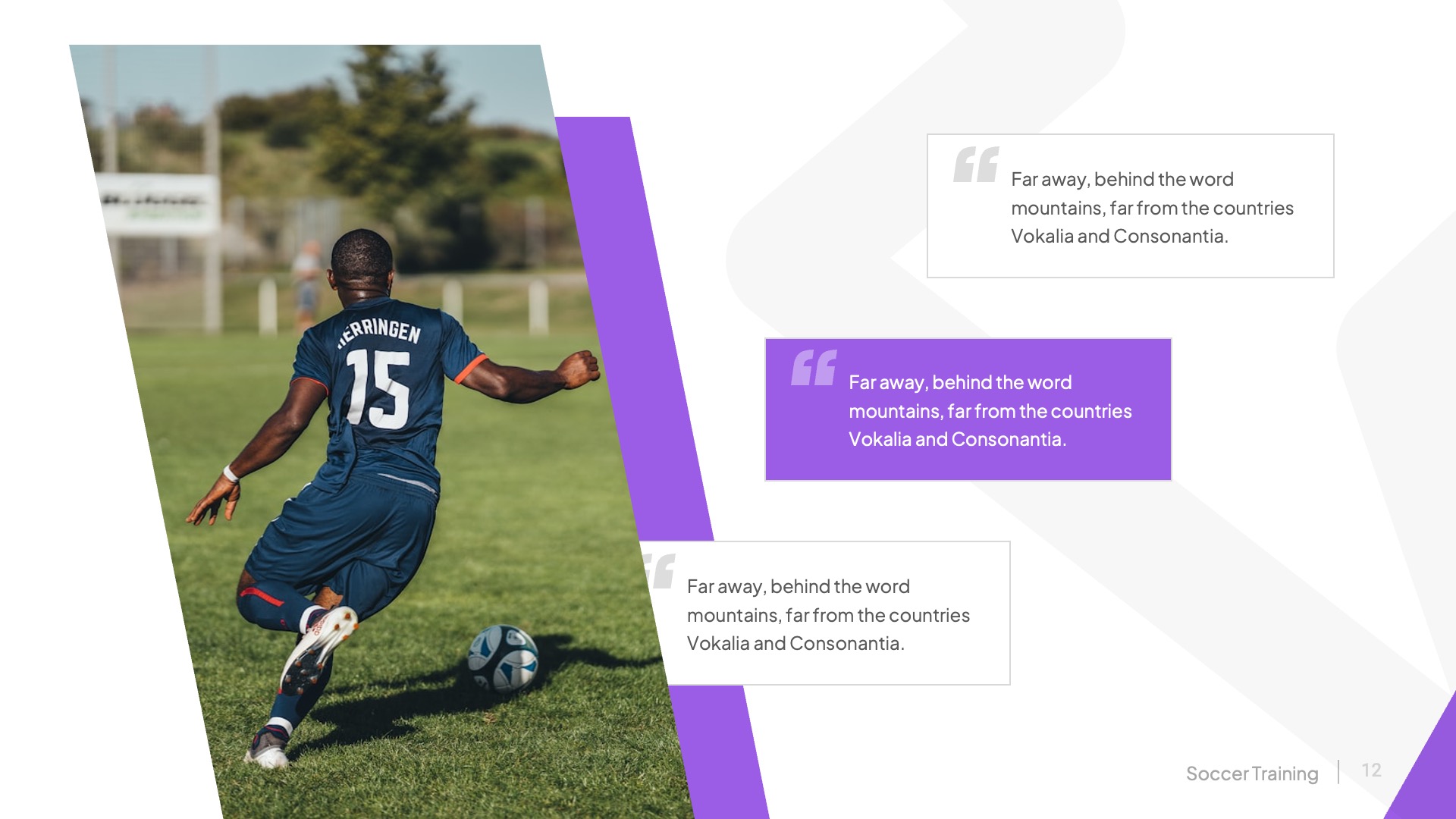 Soccer Training, Presentation Templates | GraphicRiver