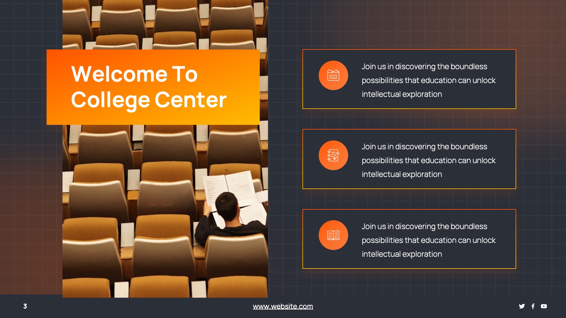 College Center, Presentation Templates | GraphicRiver