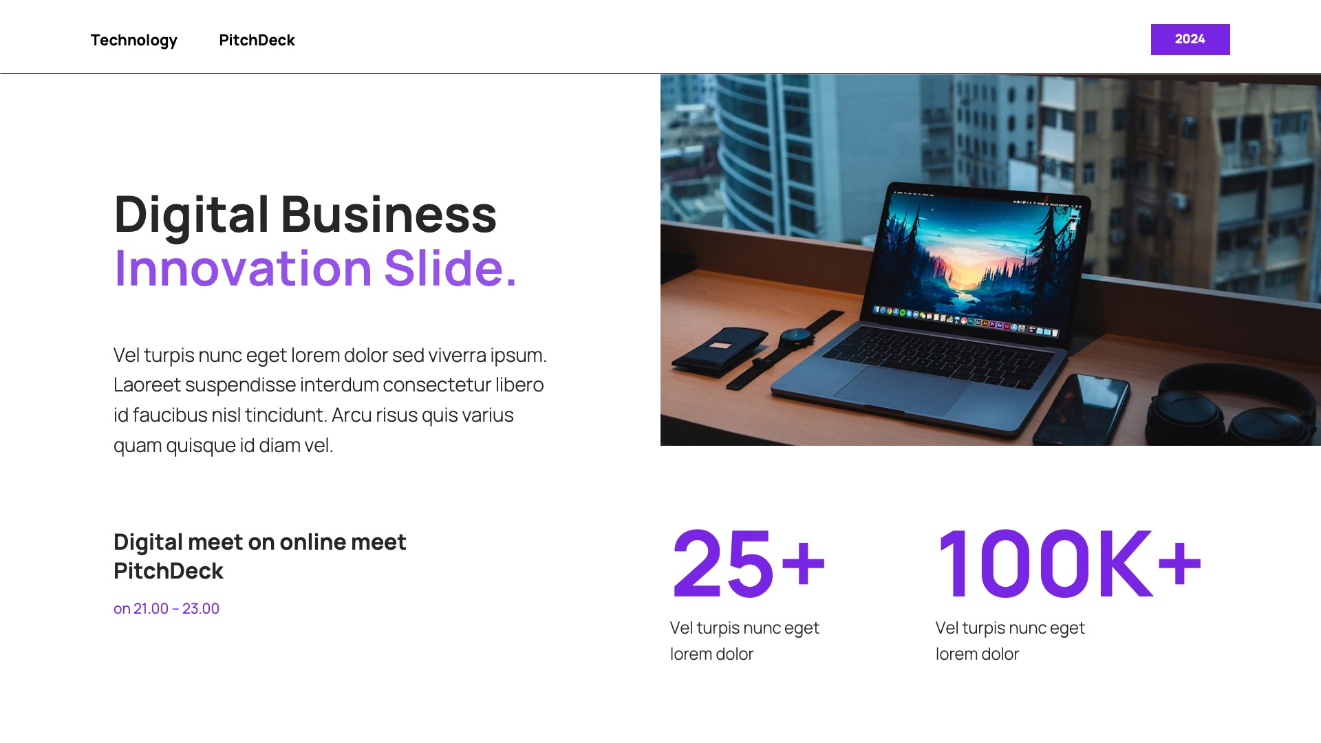 Technology Pitch Deck, Presentation Templates | GraphicRiver