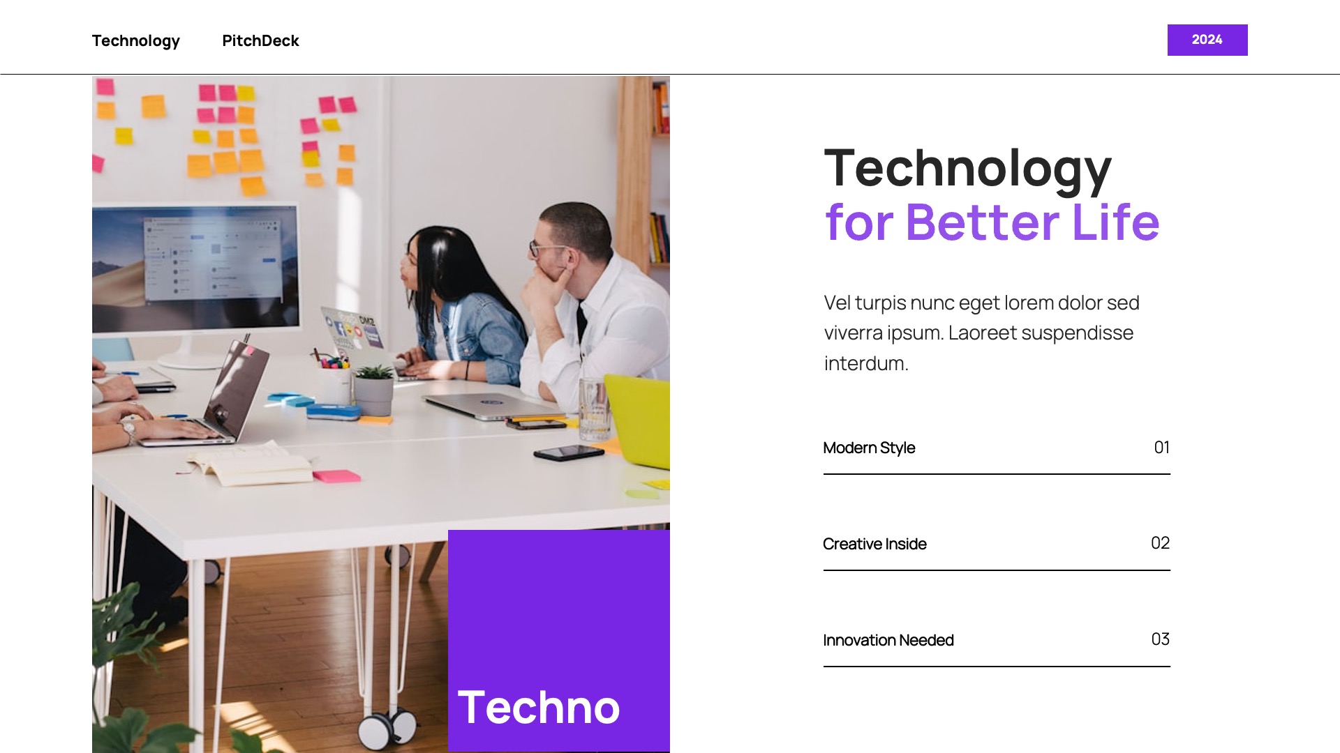 Technology Pitch Deck, Presentation Templates | GraphicRiver