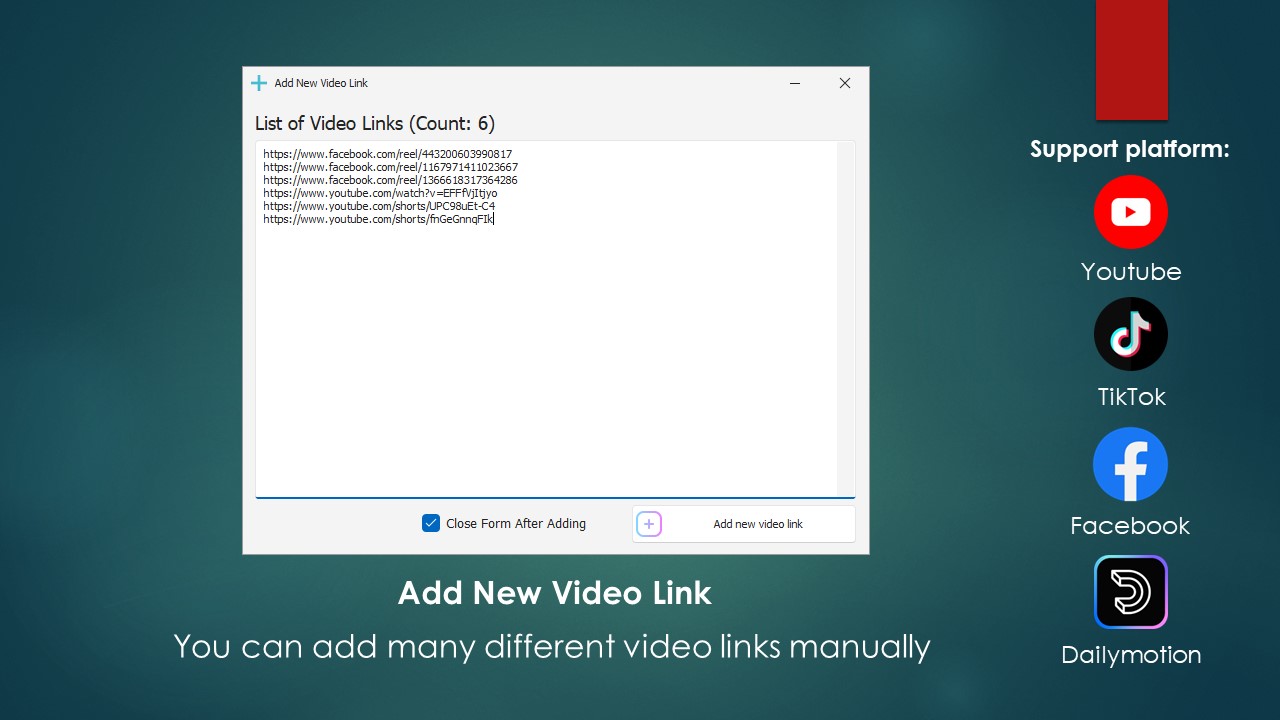 Video Downloader for Youtube, TikTok, Facebook, Dailymotion by Wilcode