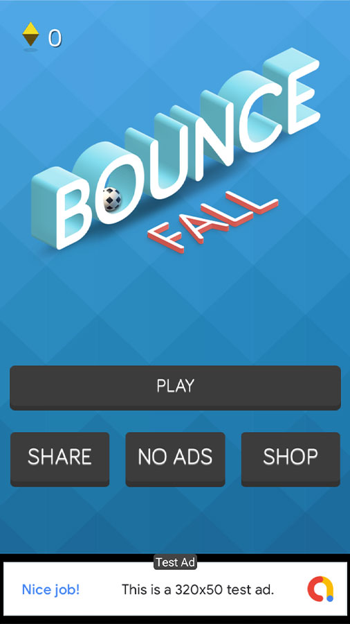 Bounce Fall Game Template by hobiron | CodeCanyon