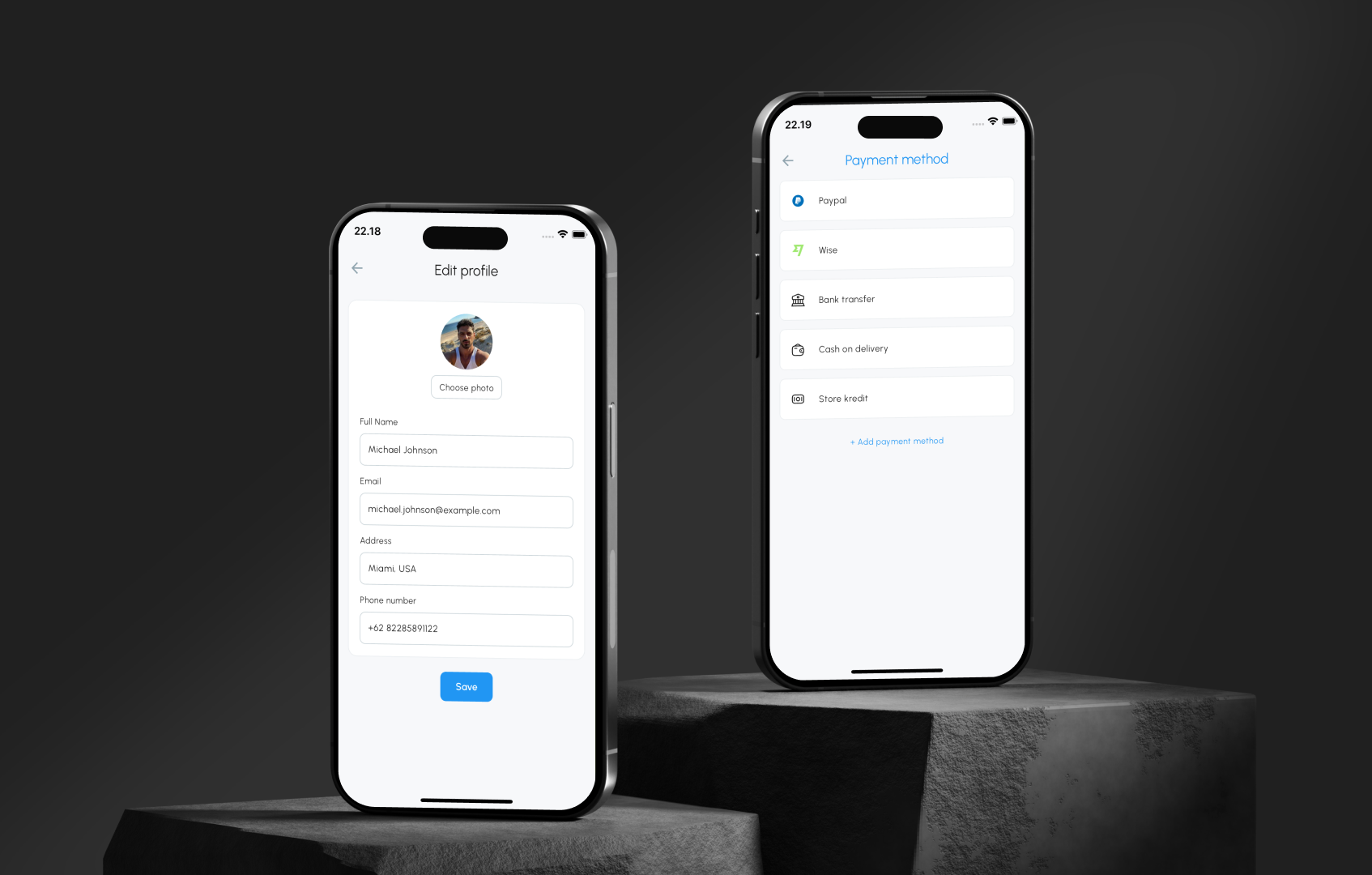 Flutter Glamour Ease Customer V1 UI Template - Modern & Multi-language ...