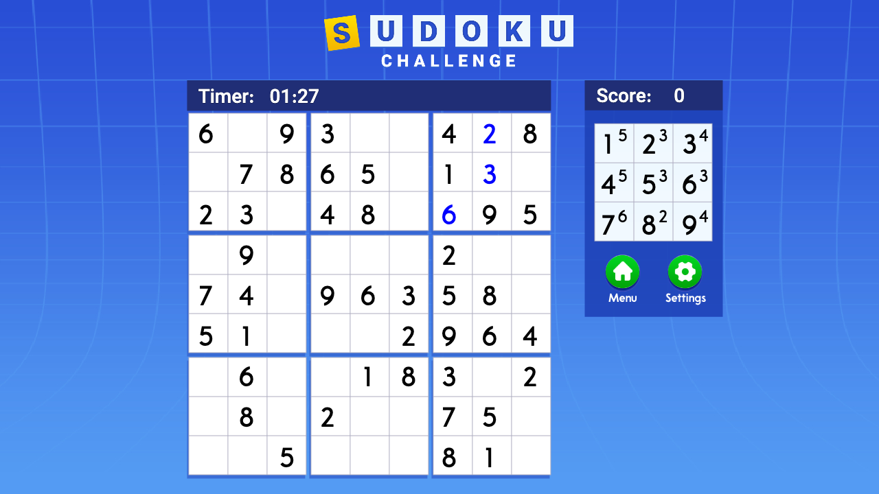 Sudoku Challenge - Sudoku Puzzle Game Android Studio Project with AdMob Ads + Ready to Publish ...
