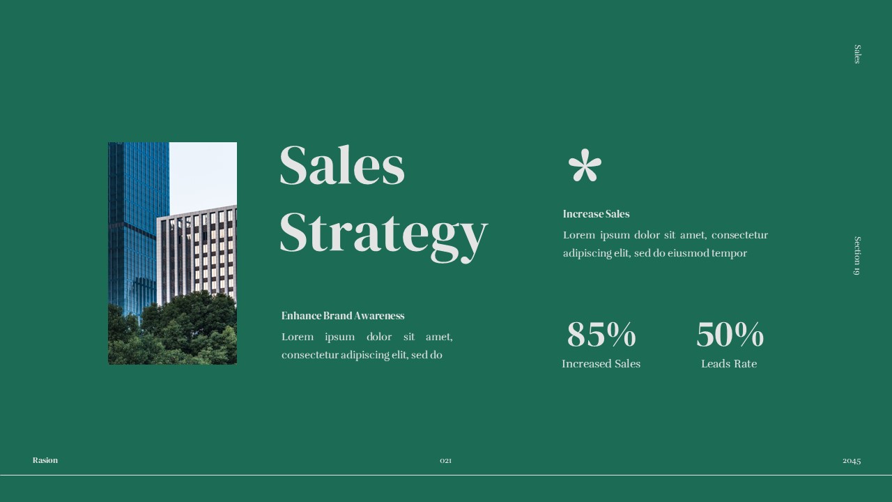 Green White Swiss Minimalist Digital Marketing Presentation ...