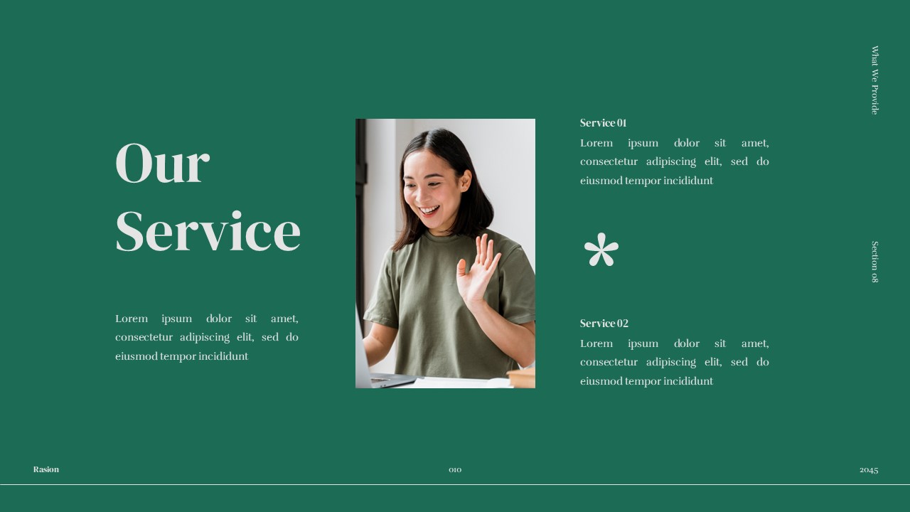 Green White Swiss Minimalist Digital Marketing Presentation ...