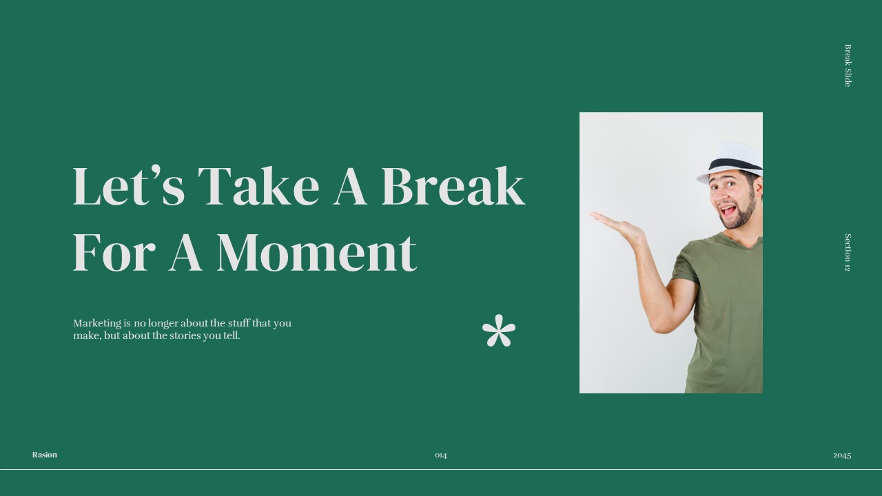 Green White Swiss Minimalist Digital Marketing Presentation ...