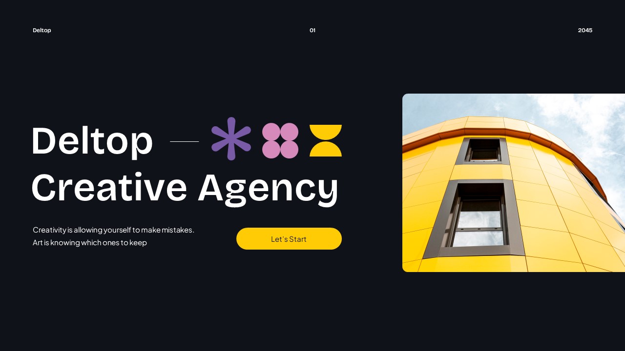 Purple Colorful Modern Creative Agency Presentation, Presentation Templates