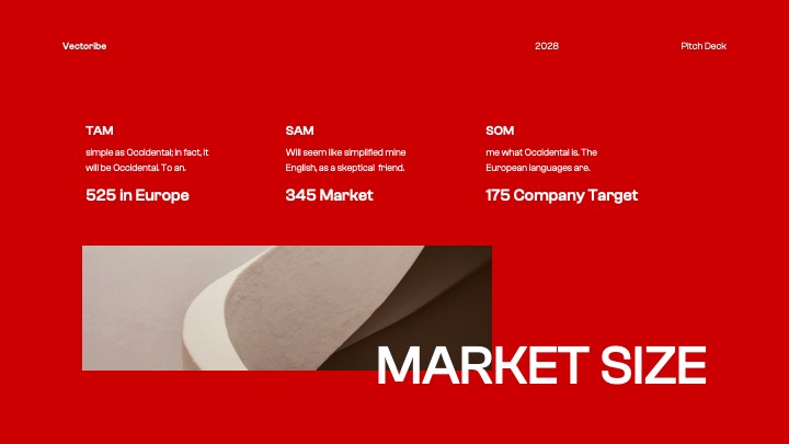 Minimal Red Pitch Deck PowerPoint, Presentation Templates | GraphicRiver