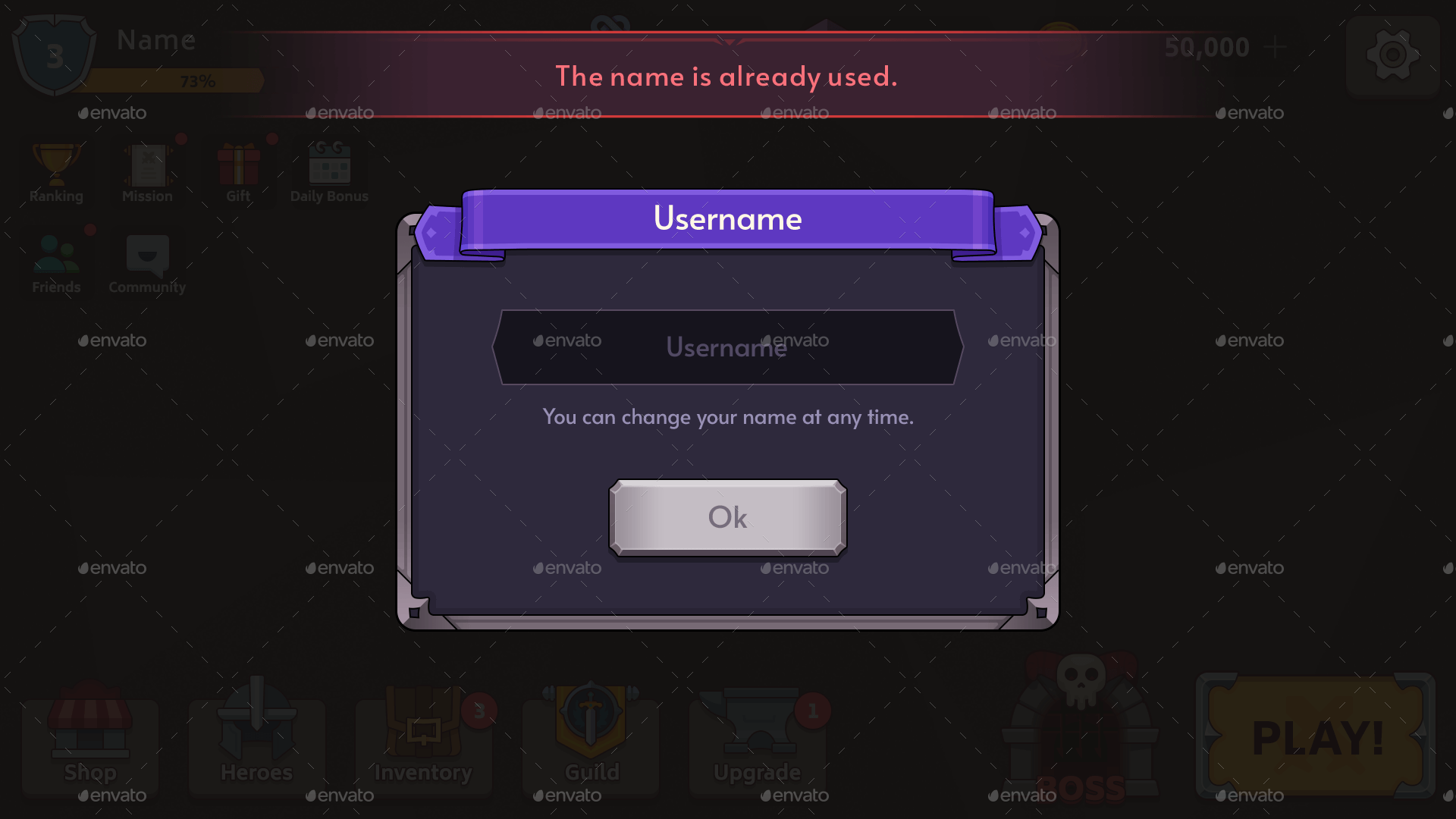 GUI Pro - Fantasy RPG, Game Assets | GraphicRiver