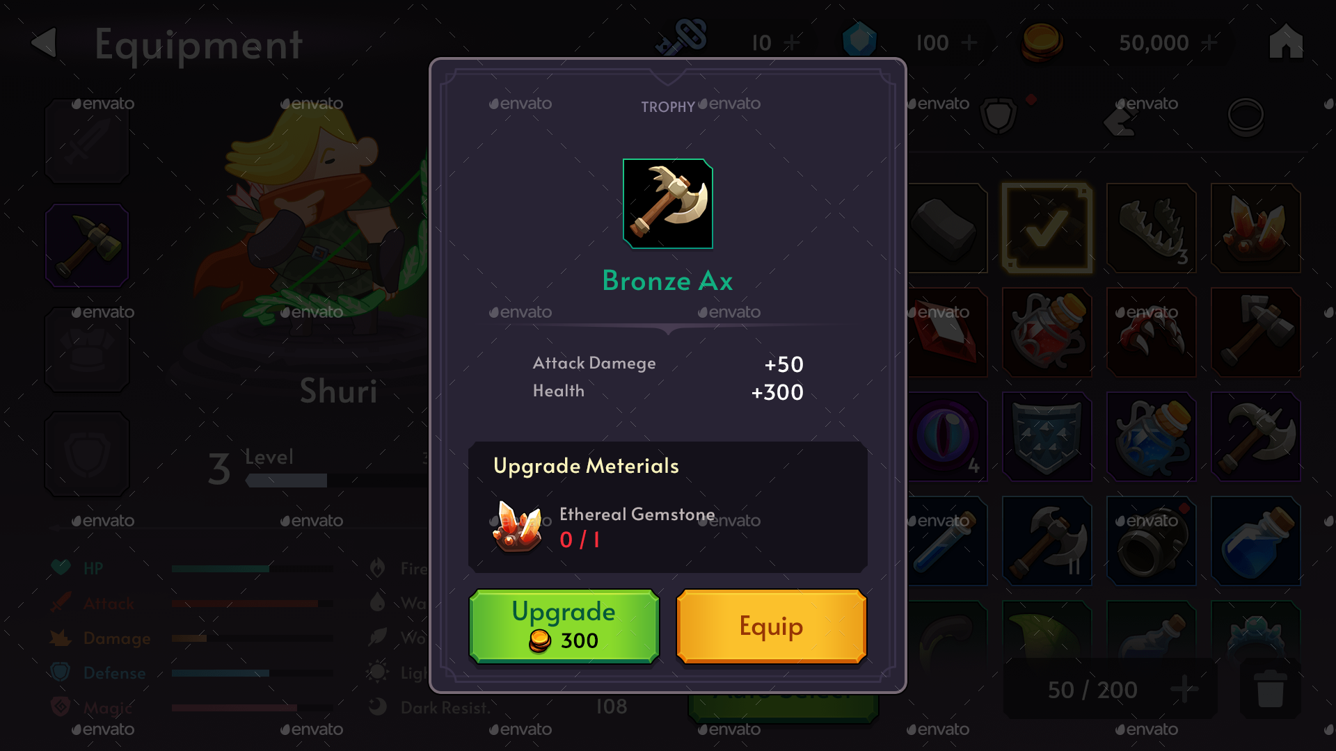 GUI Pro - Fantasy RPG, Game Assets | GraphicRiver