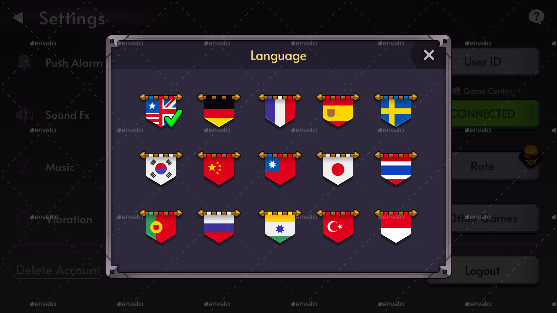 GUI Pro - Fantasy RPG, Game Assets | GraphicRiver