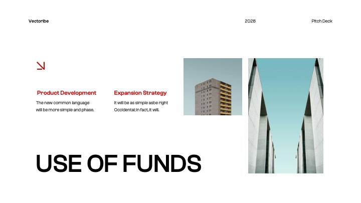 Minimal Red Pitch Deck Keynote, Presentation Templates | GraphicRiver