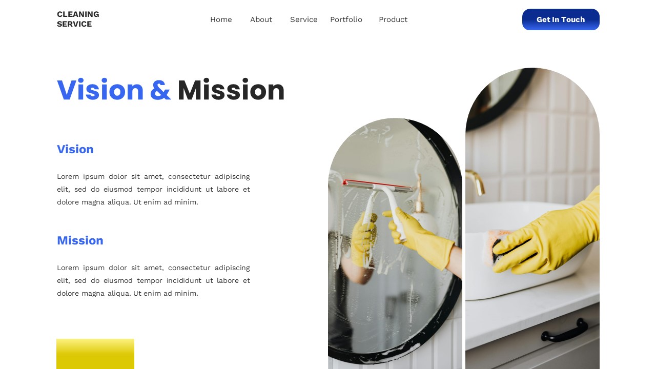 Cleaning Service - Cleaning Powerpoint Templates, Presentation Templates