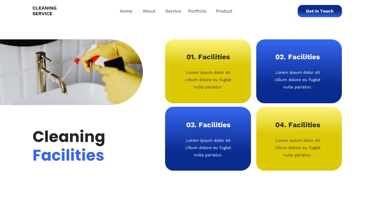 Cleaning Service - Cleaning Powerpoint Templates, Presentation Templates