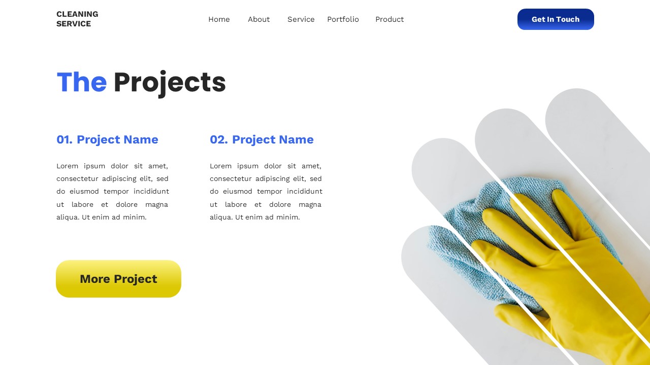Cleaning Service - Cleaning Powerpoint Templates, Presentation Templates