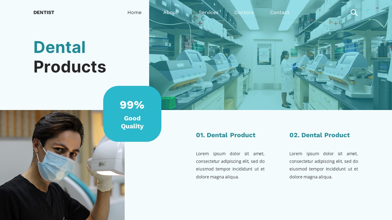 Dentist - Dental Google Slide Templates, Presentation Templates ...