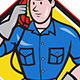 Telephone Repairman, Vectors | GraphicRiver
