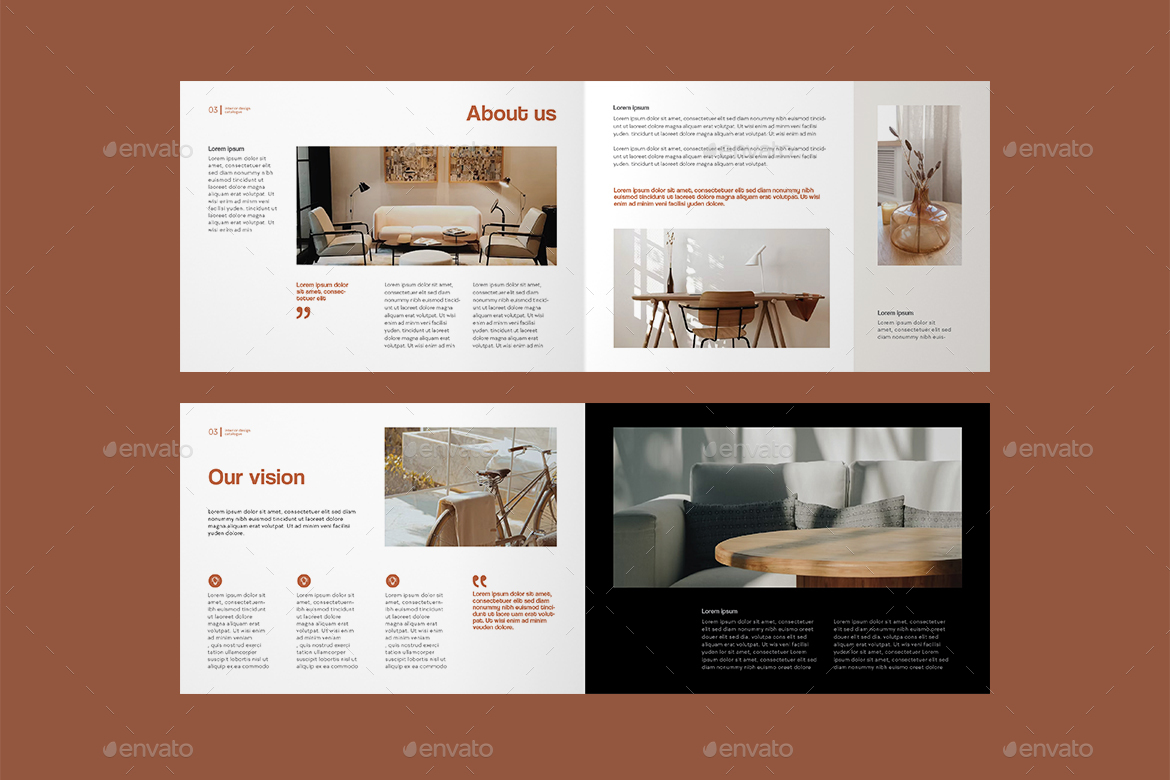 Interior Catalogue, Print Templates | GraphicRiver