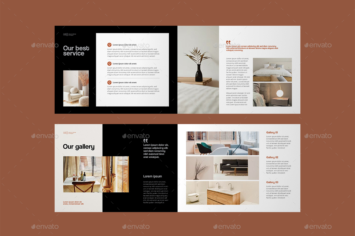 Interior Catalogue, Print Templates | GraphicRiver