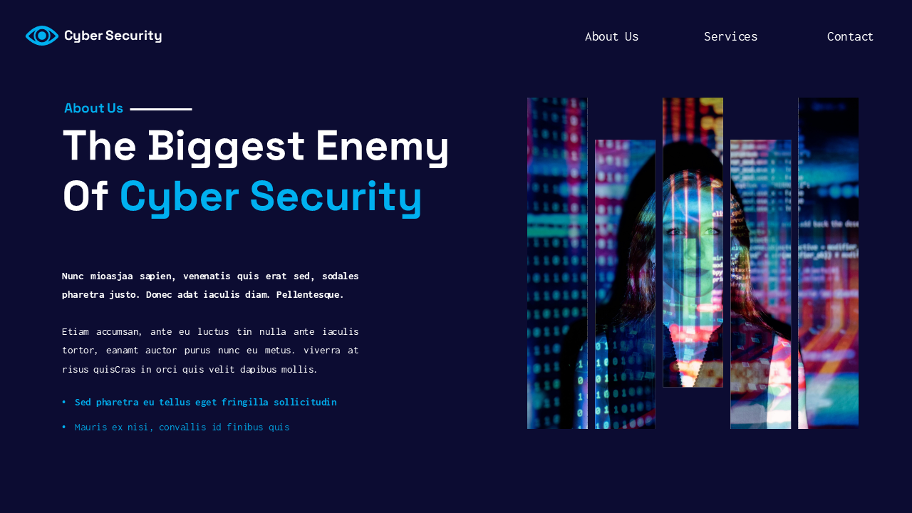 Modern Cyber Security Powerpoint Template, Presentation Templates ...