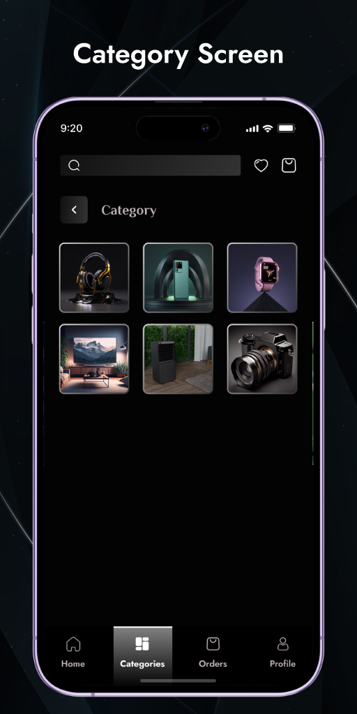 Ecommerce Mobile App And Dashboard For Electronic Store Using Flutter