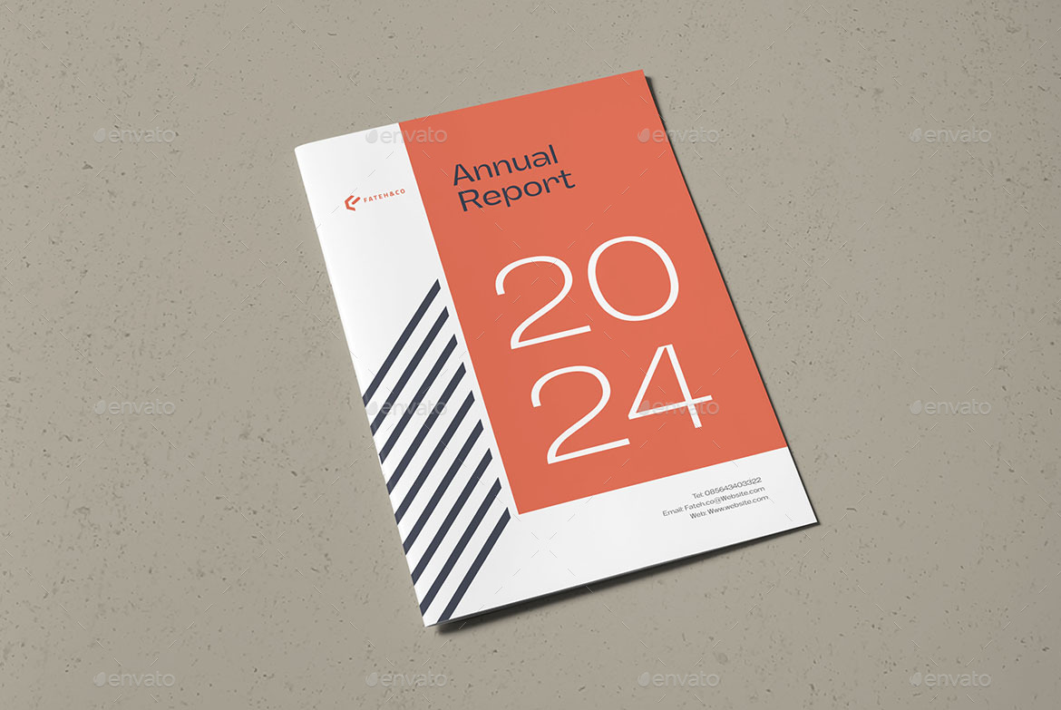 Annual Report 2024, Print Templates | GraphicRiver