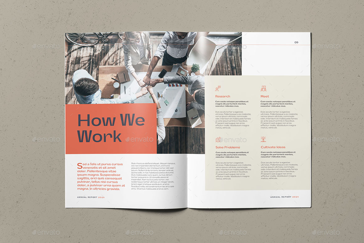 Annual Report 2024, Print Templates | GraphicRiver