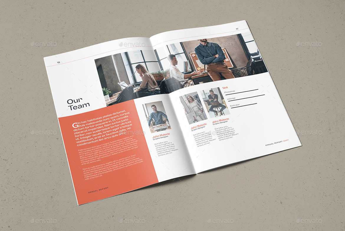 Annual Report 2024, Print Templates | GraphicRiver
