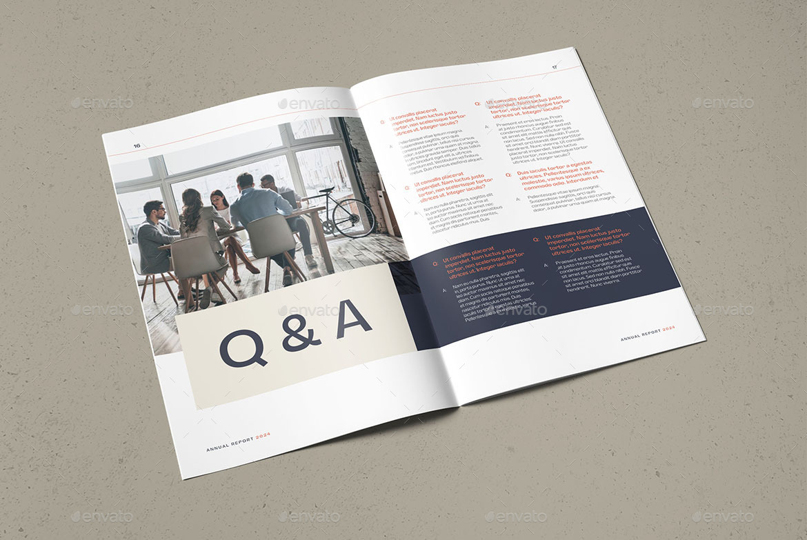 Annual Report 2024, Print Templates | GraphicRiver